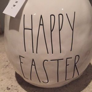 Rae Dunn | Holiday | Rae Dunn Happy Easter Ceramic Egg | Poshmark